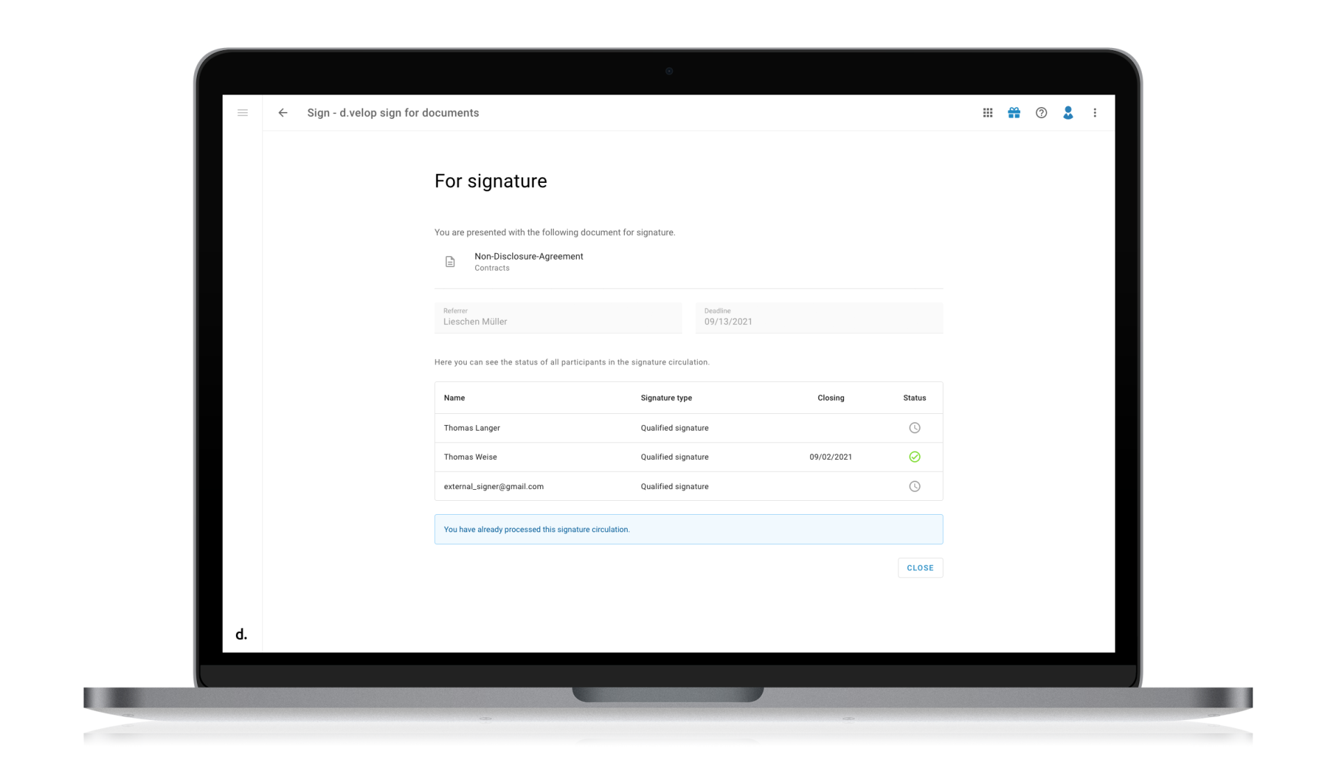 d.velop sign for documents | d.velop store
